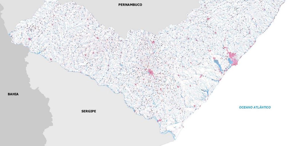 IBGE lança Base Cartográfica de Alagoas